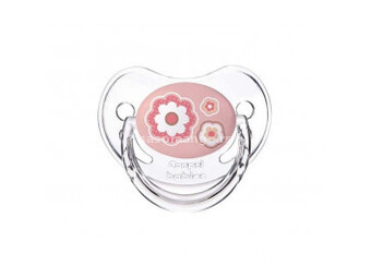 CANPOLBABY orthodontic silikonska laža 18+M 22/567_pin "Newborn baby" 1kom - FLOWERS