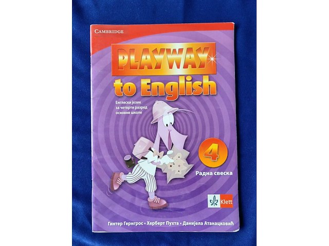 Playway to English 4, radna sveska za engleski jezik