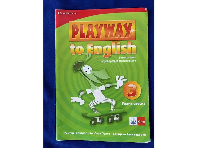 Playway to English 3, radna sveska za engleski jezik