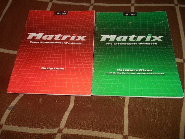 Matrix, pre-intermediate &; upper intermediate workbook