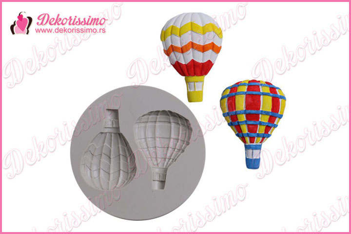 Silikonska modla balon-korpe – K4801