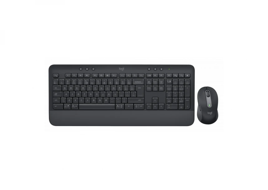 Tast+Mis USB Wireless Logitech MK650 Signature Combo Graphite US