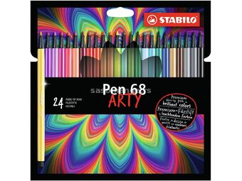 STABILO Flomasteri Pen 68 Arty/ set 1/24