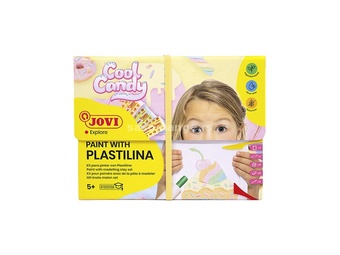 JOVI set Cool Candy - slikanje plastelinom