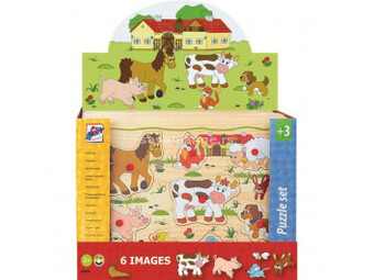 WOODY puzzle 12 komada 90252