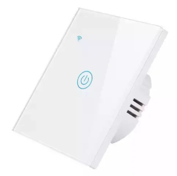 ZIGBEE-SMART-1 GANG-RSH-SP001-EU Gembird 1 Smart bezicni prekidac, APP glasovna kontrola Glass Touch