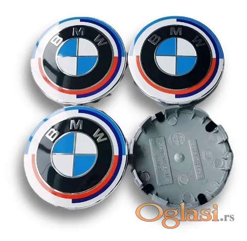 BMW čepovi za felne 68mm Special edition 50 years M