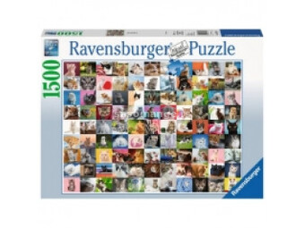 Ravensburger puzzle (slagalice)- 99 macaka RA16235