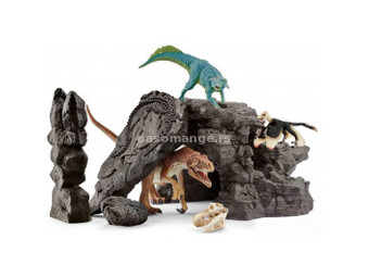 SCHLEICH dinosaurus set sa pećinom 41461