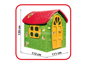 Kuća za decu 111x113x120 cm