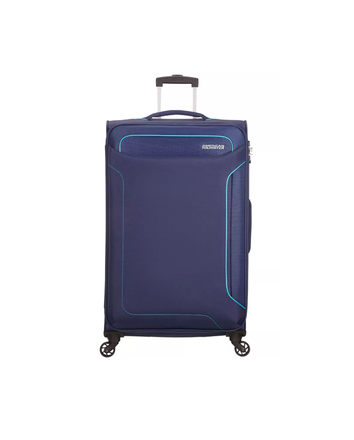 KOFER HOLIDAY HEAT-SPINNER 79/29 NAVY BLUE TROLLEY American Tourister