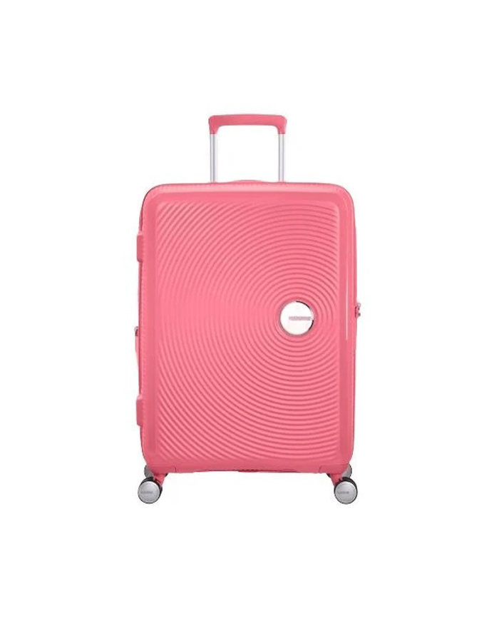 KOFER SOUNDBOX-SPINNER 67/24 TSA EXP CORAL RED TROLLEY American Tourister