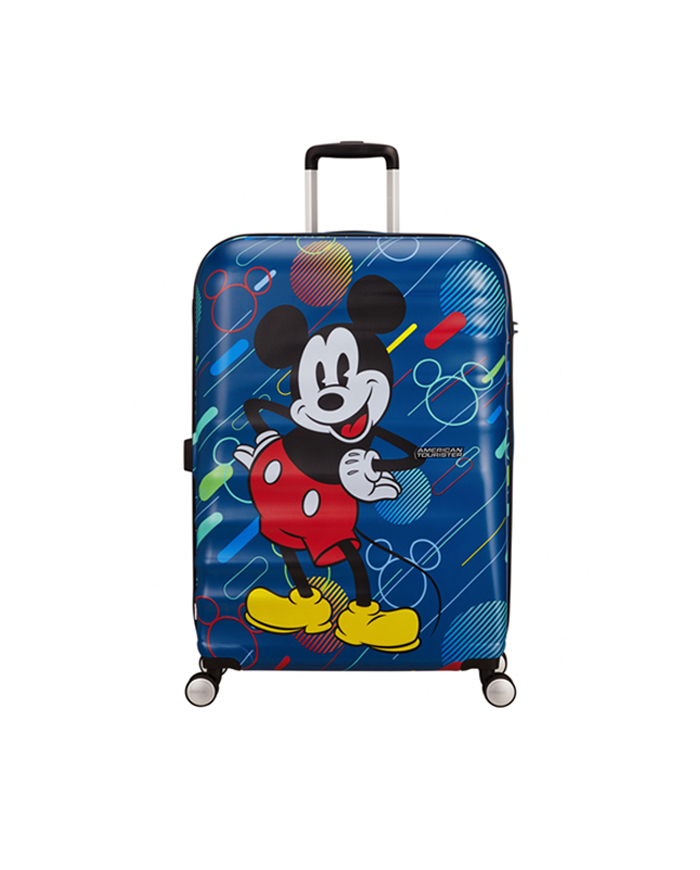 KOFER MICKEY FUTURE POP LARGE BLUE TROLLEY American Tourister