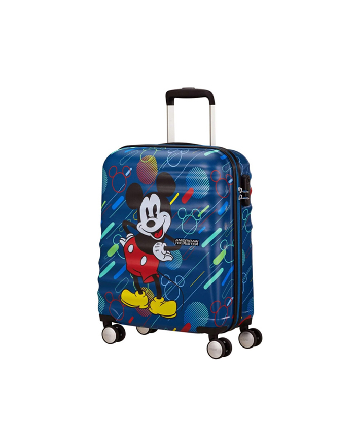 KOFER MICKEY FUTURE POP SMALL BLUE TROLLEY American Tourister