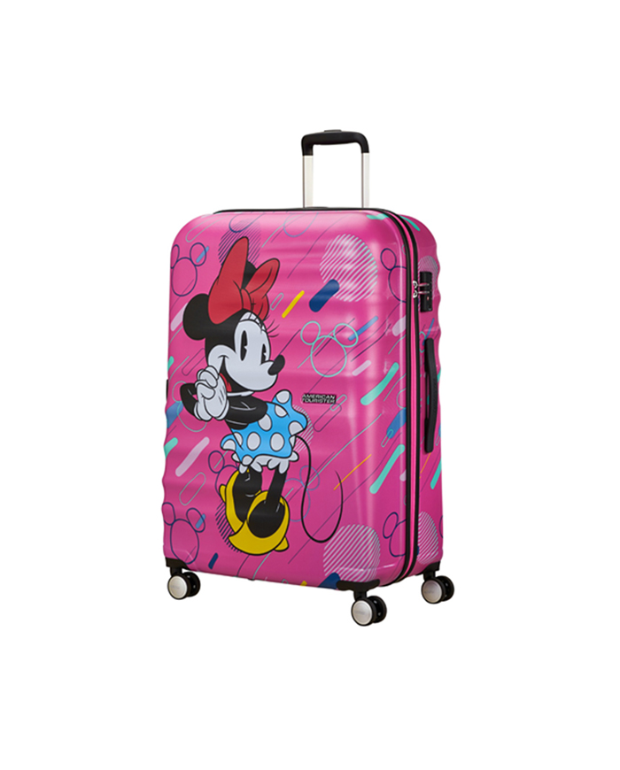 KOFER MINNIE FUTURE LARGE PEPITO PINK TROLLEY American Tourister
