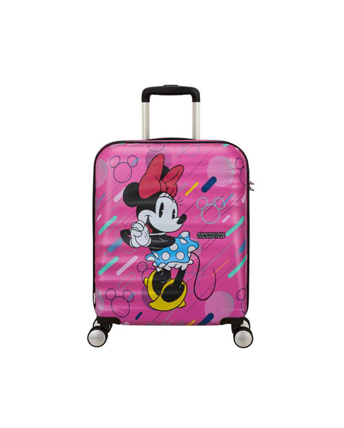 KOFER MINNIE FUTURE POP SMALL PINK TROLLEY American Tourister