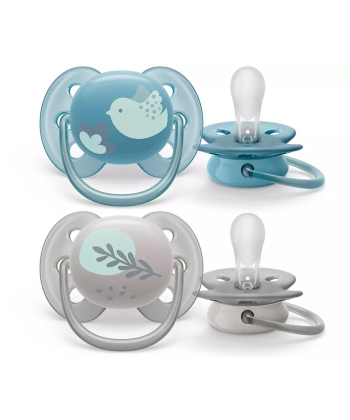 Avent Ultra Soft Varalice za dečake 6-18 meseci Bird SCF091/15