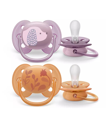 Avent Ultra Soft Varalice za devojčice 6-18 meseci Dog SCF091/18