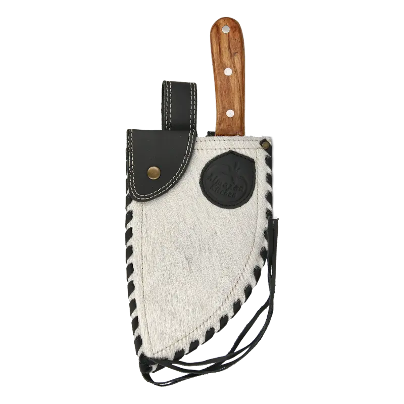 ALMAZAN KITCHEN Nož od nerđajućeg čelika sa limitiranom krznenom futrolom