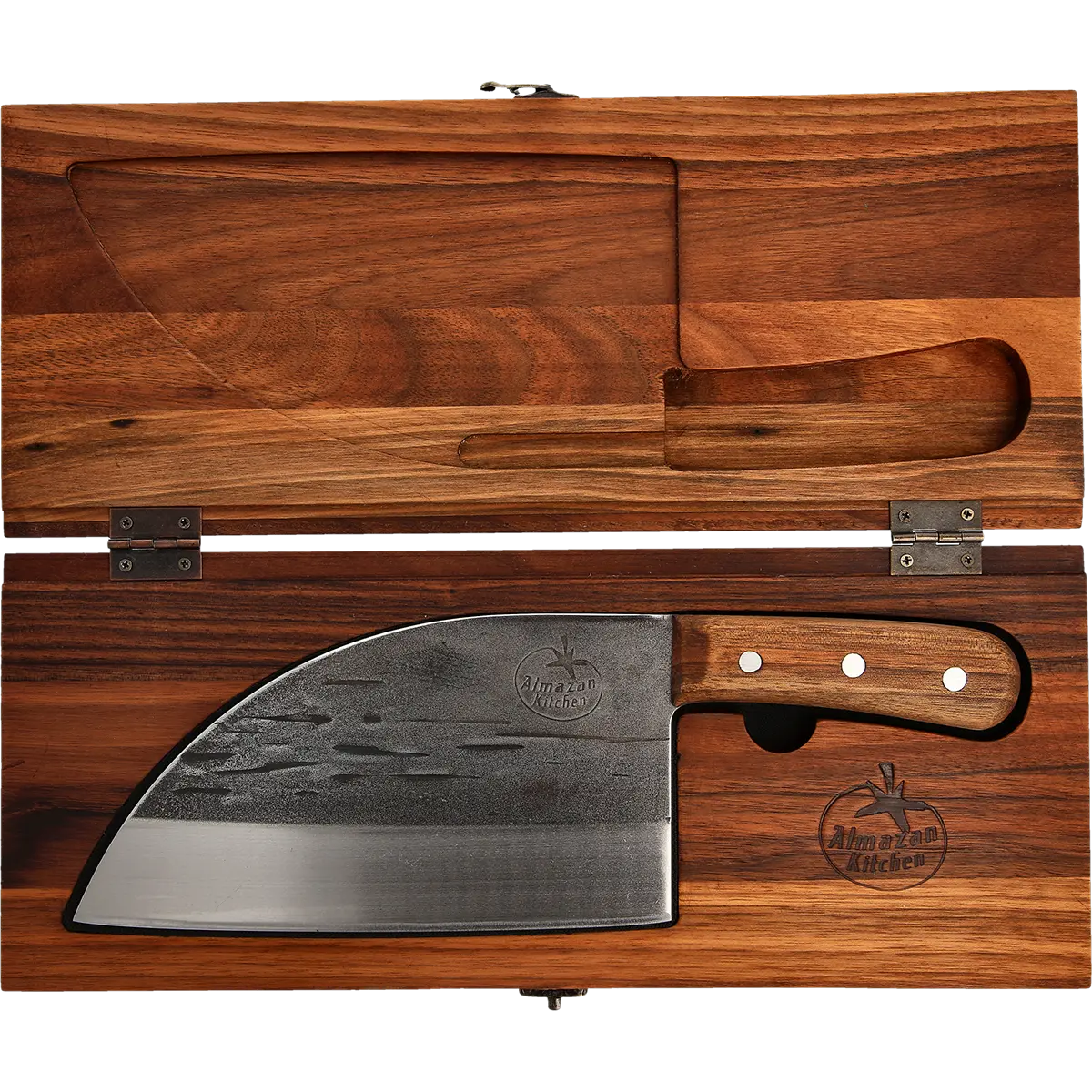 ALMAZAN KITCHEN Originalni Srpski nož sa drvenom kutijom