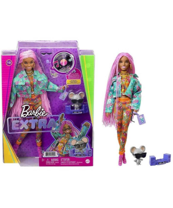 Barbie EXTRA Pink pletenice lutka za devojčicu - 36881