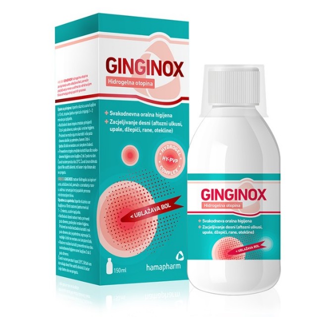 GINGINOX HIDROGEL RASTVOR 150ML