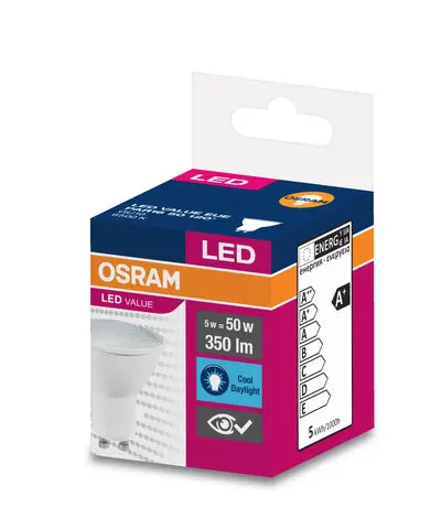 OSRAM LED sijalica GU10 100 5W CW 6500K