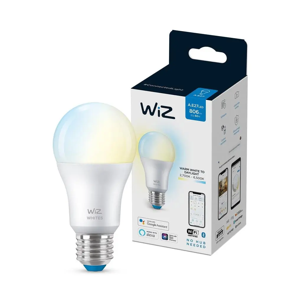 WIZ Wi-fi sijalica BLE 8,5W (60W) A60 E27 927-65 TW 1PF/6