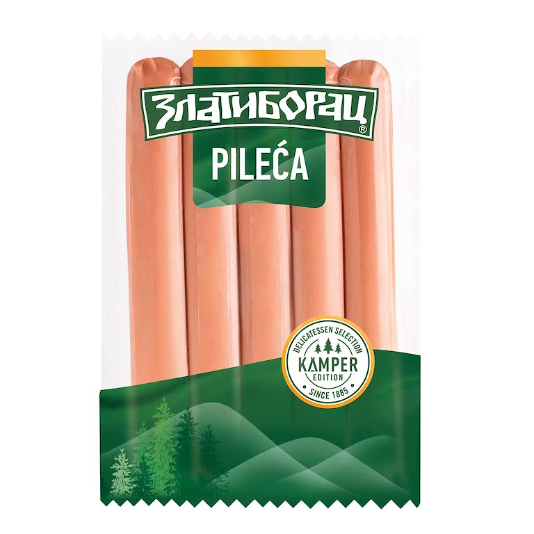 Zlatiborac kobasica barena pileća kamper 500g zlatiborac