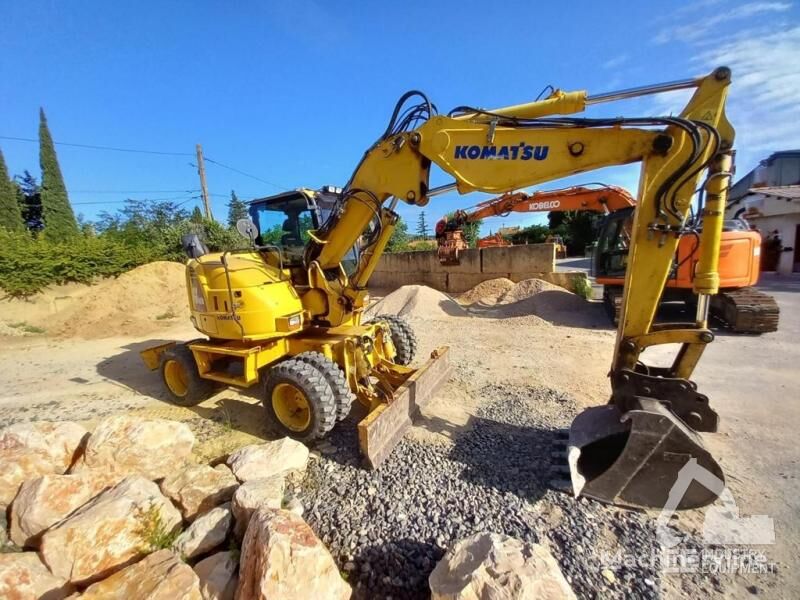 Komatsu PW 118 MR-8 mini bager