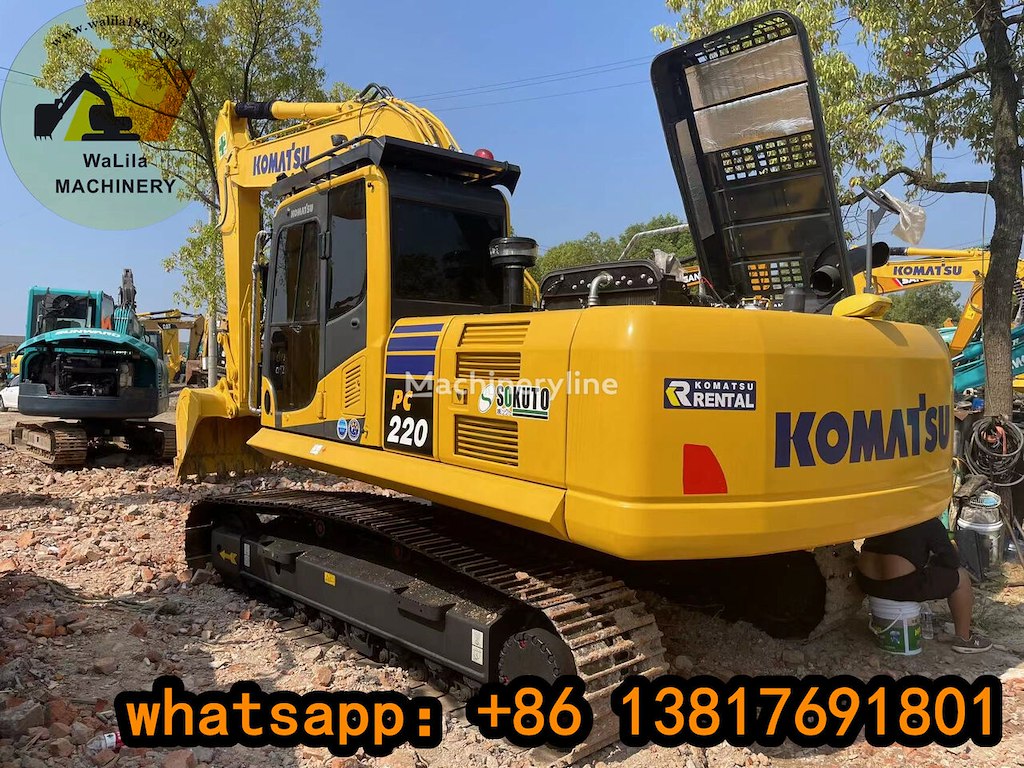 Komatsu PC220 bager guseničar