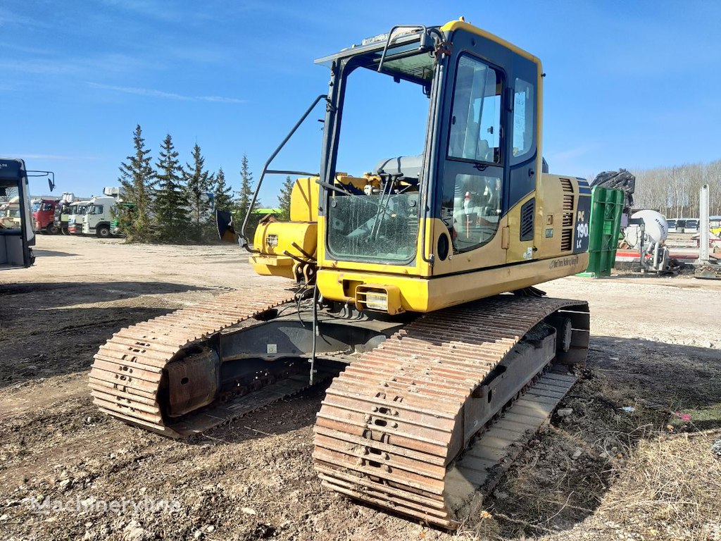 Komatsu PC190LC-8 FOR PARTS + DAMAGED ROTOTILT RT60B bager guseničar