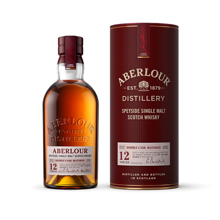 Whisky Aberlour 12 Y.O. Tube 0,7l