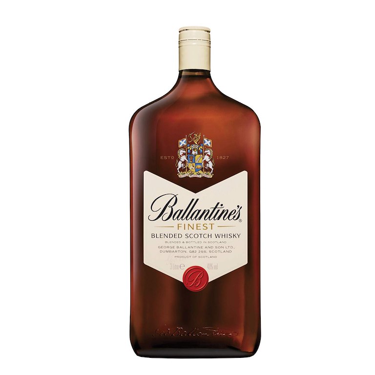 Ballantines finest blended scotch whisky