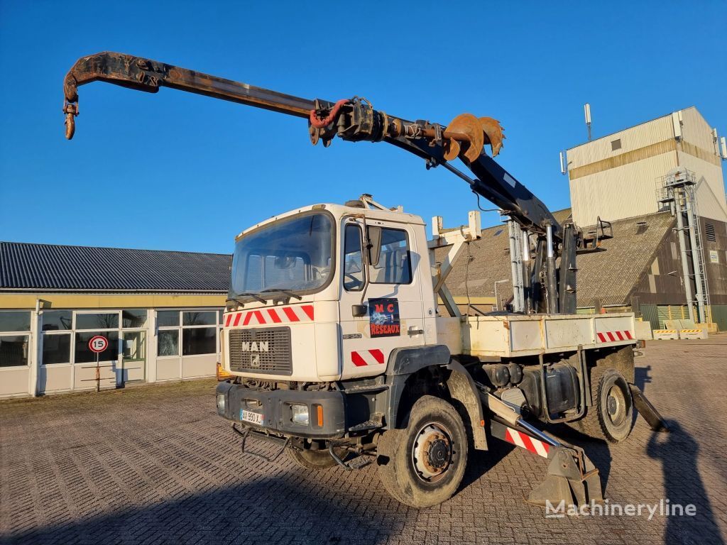 MAN 19.343 WaterDrill - Drill - Grounddrill - Boor pokretna dizalica