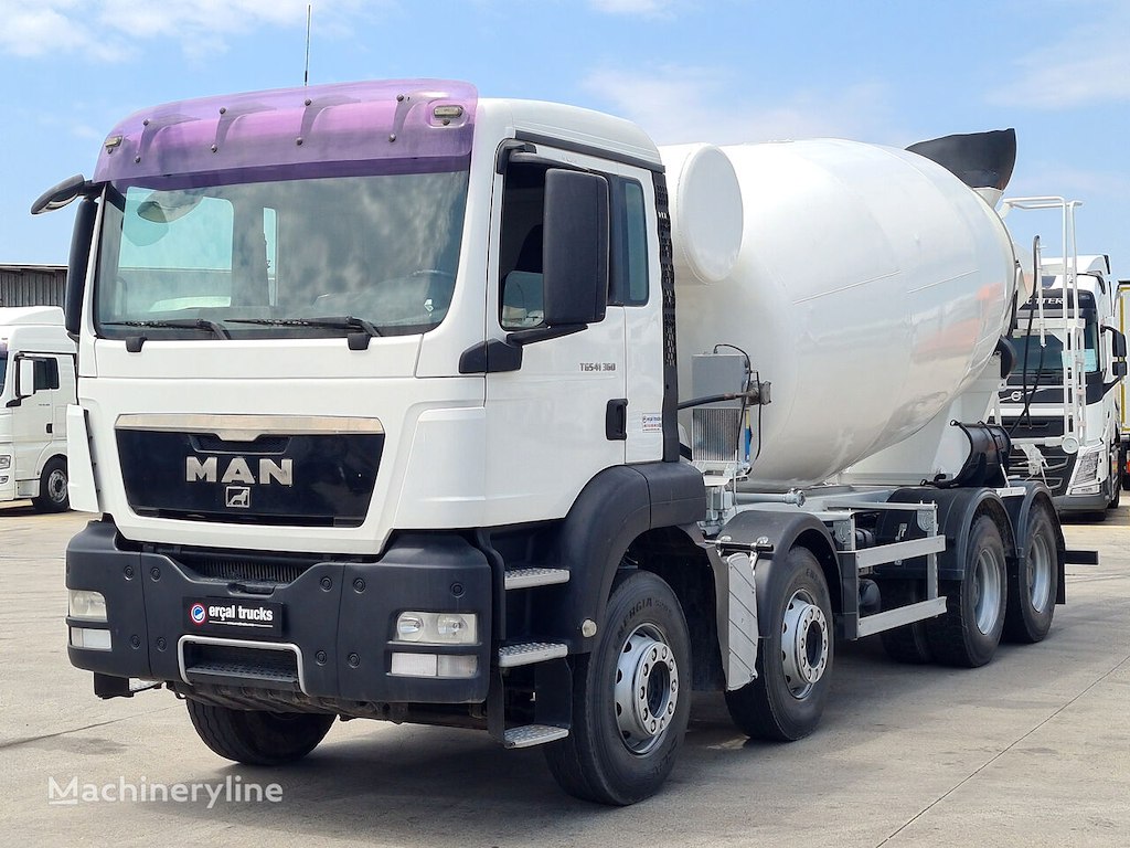 MAN 2011 MAN TGS 41.360/MANUAL -AC-8X4 EURO 5 CONCRETE MIXER kamion s mešalicom za beton