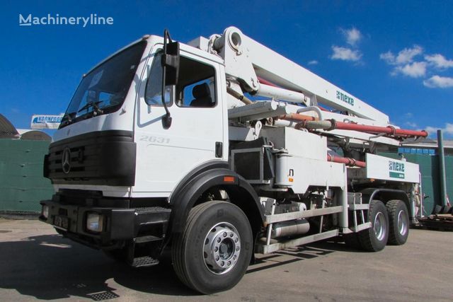 Schwing KVM 32/28 na šasiji Mercedes-Benz 2631 pumpa za beton