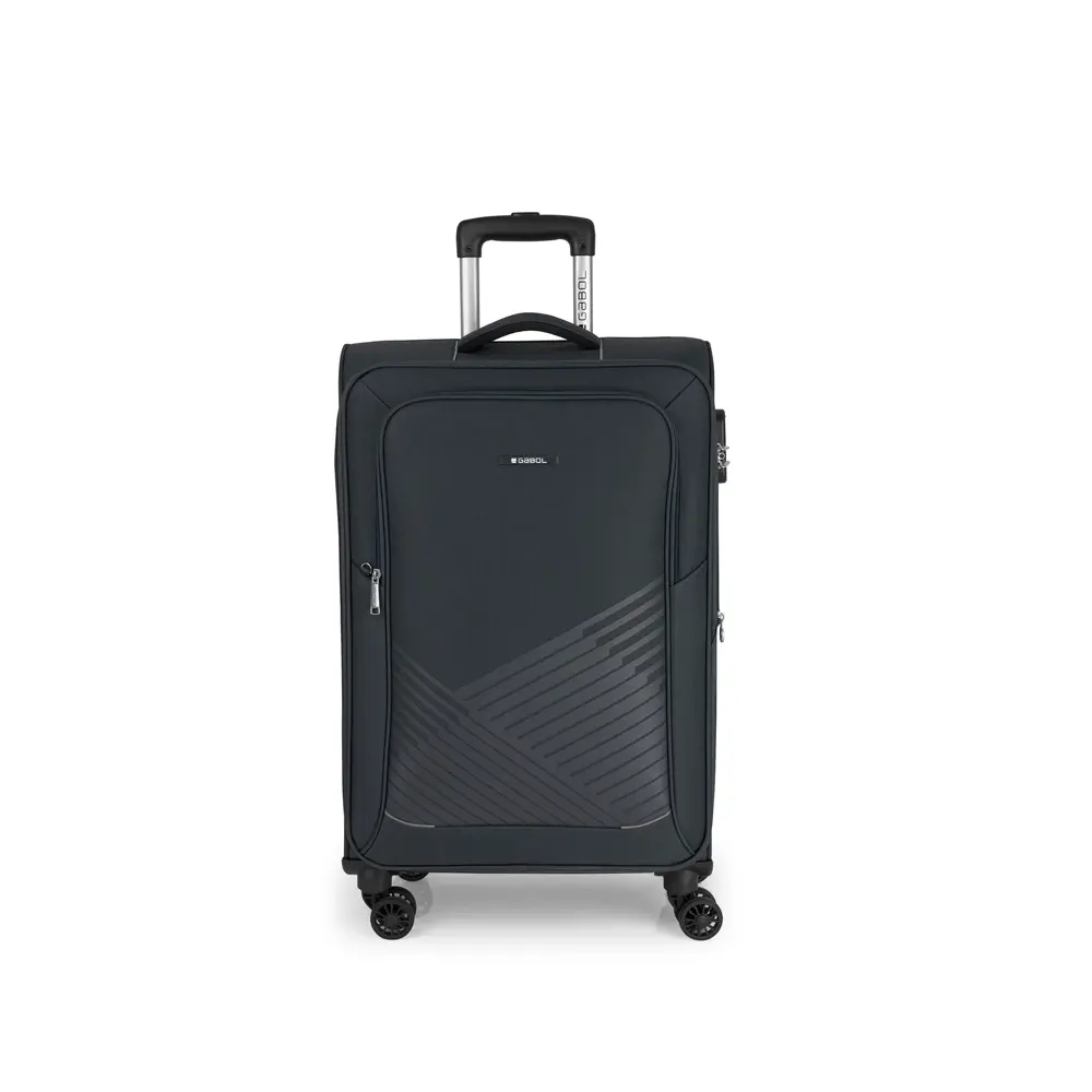 GABOL Srednji kofer Lisboa 42x67x29 cm siva