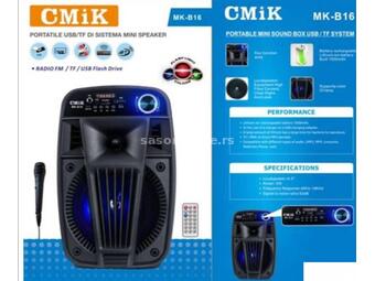 Bluetooth karaoke zvučnik Cmik MK-B16