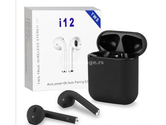 Bluetooth bežične slušalice TWS i12