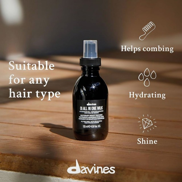 DAVINES OI ALL IN ONE MILK 135ML