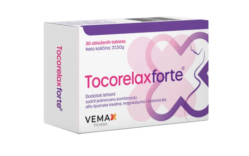 Tocorelax forte 30 tableta