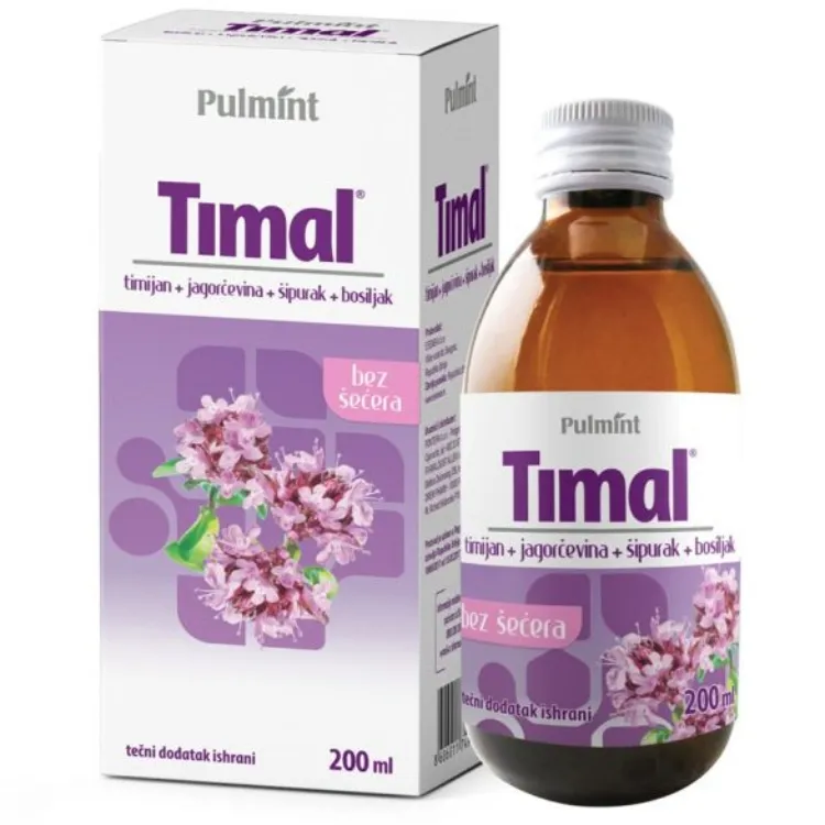 Timal sirup bez šećera 200ml