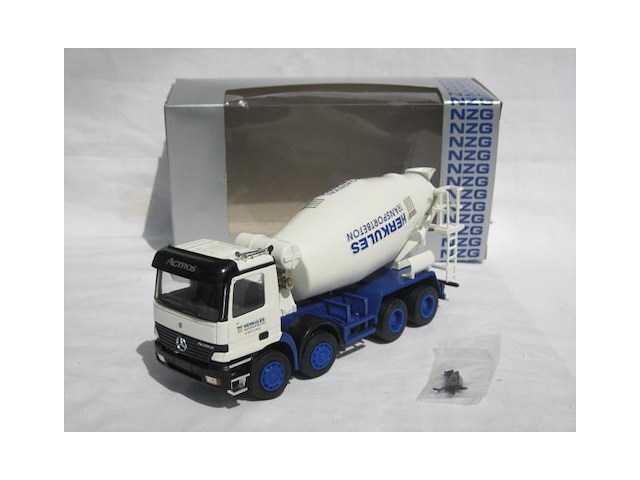 1:43 NZG mercedes actros mikser