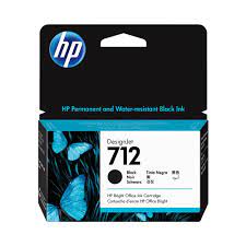 HP No.712 High-Capacity Black Inkjet Print Cartridge 80mL