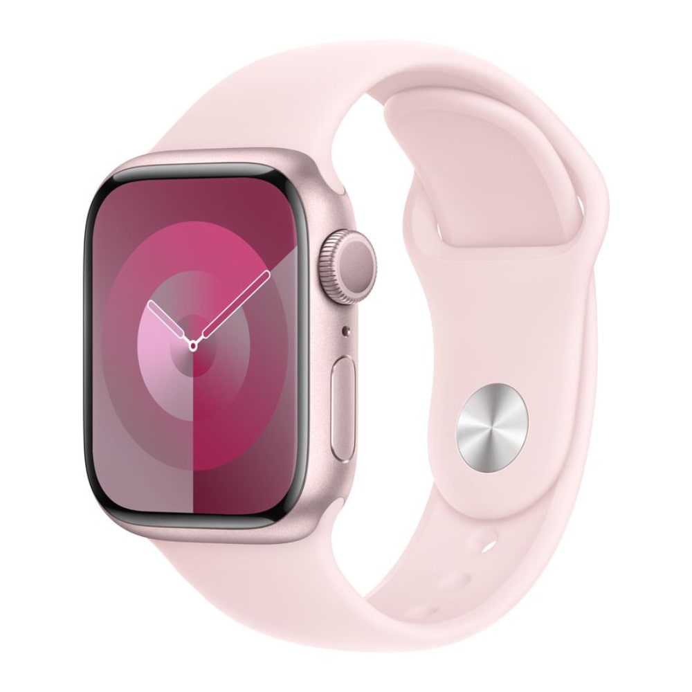 APPLE Watch Series 9 41mm GPS Pink Case/Light Pink Sport Band M/L MR943SE/A Pametni sat