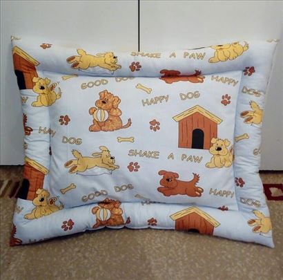 Jastuk/ležaljka za pse, mačke, sa dva lica