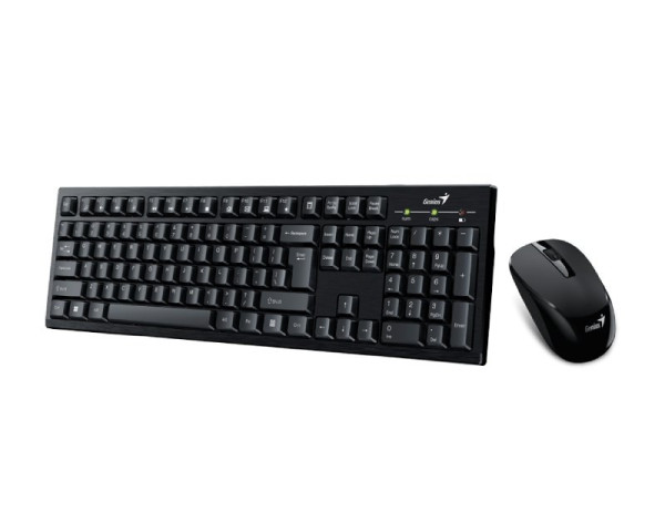 GENIUS Smart KM-8101 Wireless USB US crna tastatura + miš