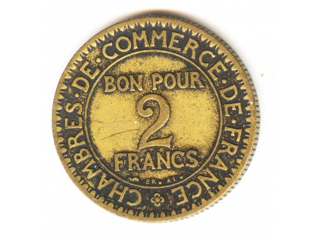 Francuska 2 francs 1923