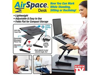 STO za laptop sa kulerom Air Space / sklopivi